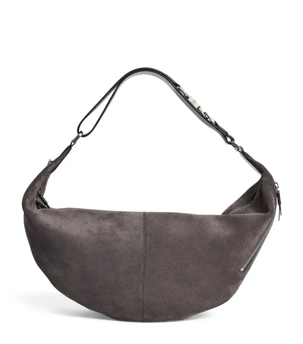 LEMAIRE Suede Quiver Clip Shoulder Bag