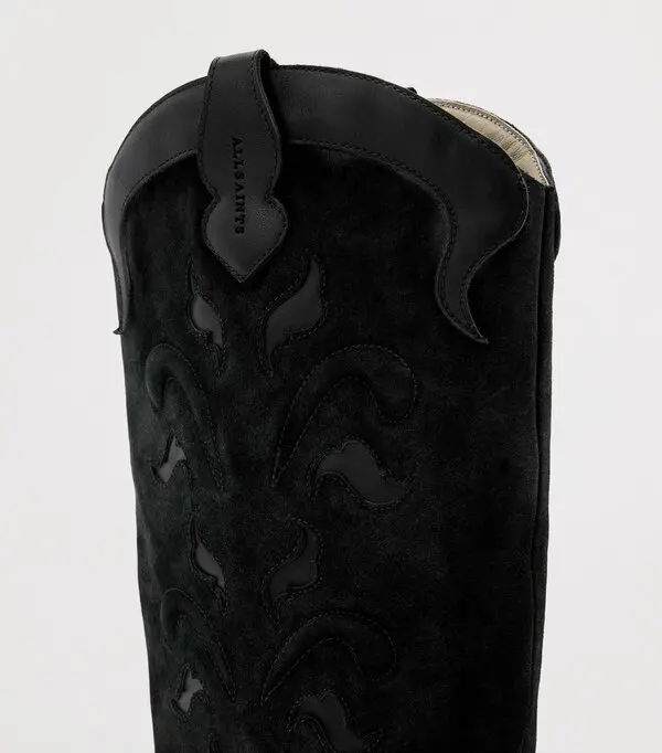 ALLSAINTS Suede Dolly Cowboy Boots 47
