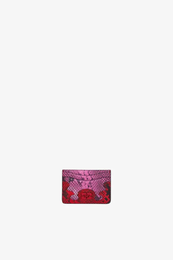 GANNI Bou Card Holder - Pink