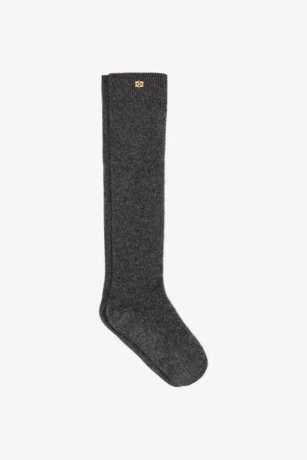 GANNI Ribbed Socks - Mixed