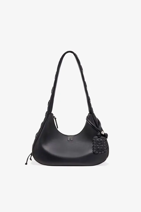 GANNI Medium Laces Hobo Bag