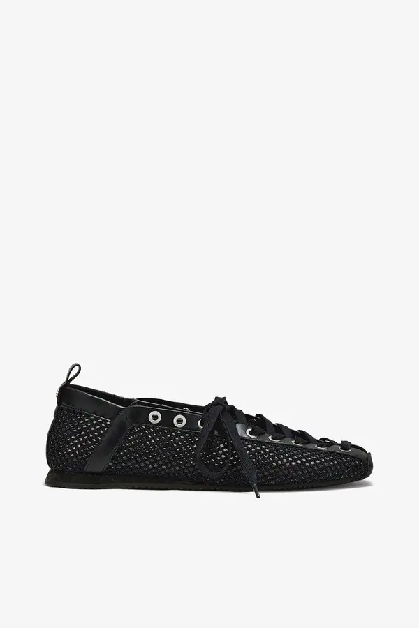 GANNI Sporty Ballerina - Black