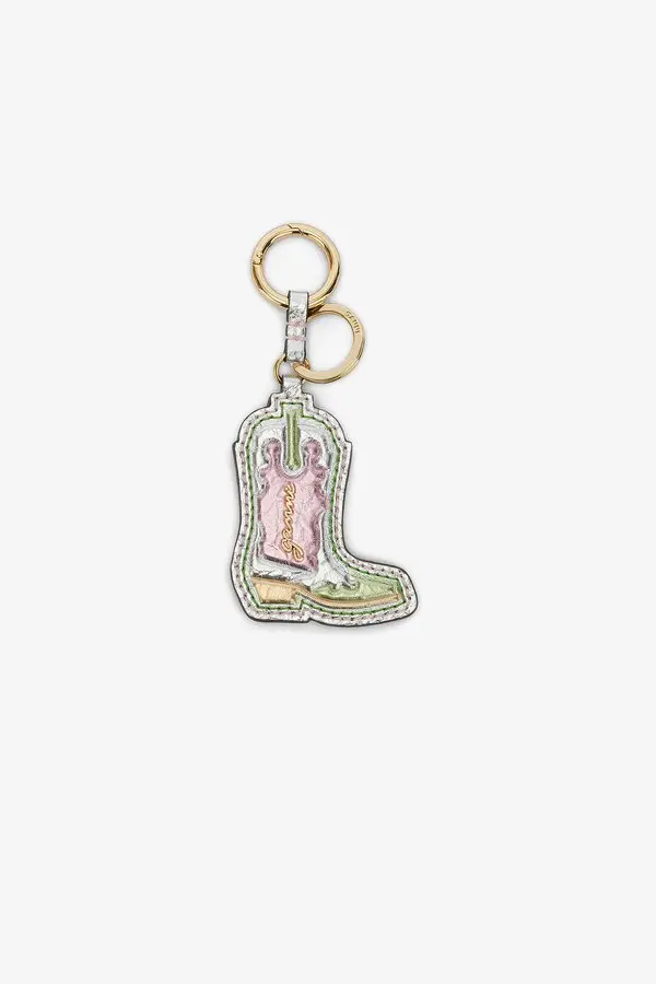 GANNI Western Boot Keyring - Mixed