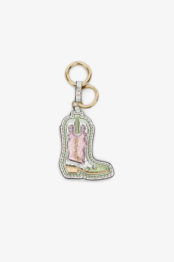 GANNI Western Boot Keyring - Mixed