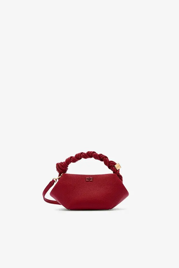 GANNI Mini Bou Bag - Dark Red