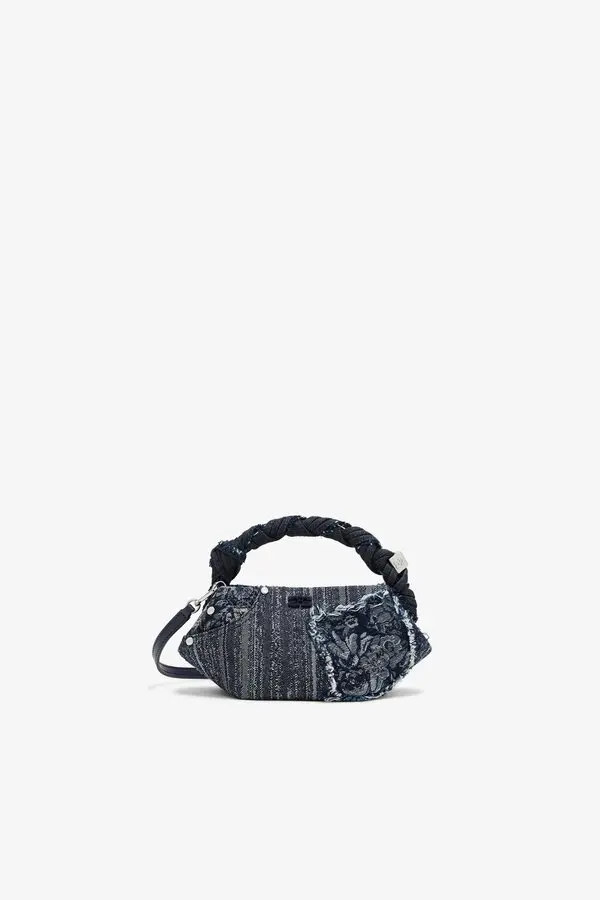 GANNI Mini Bou Bag - Navy
