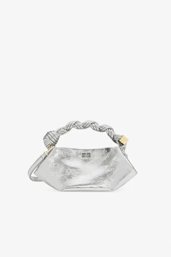 GANNI Mini Bou Bag - Silver