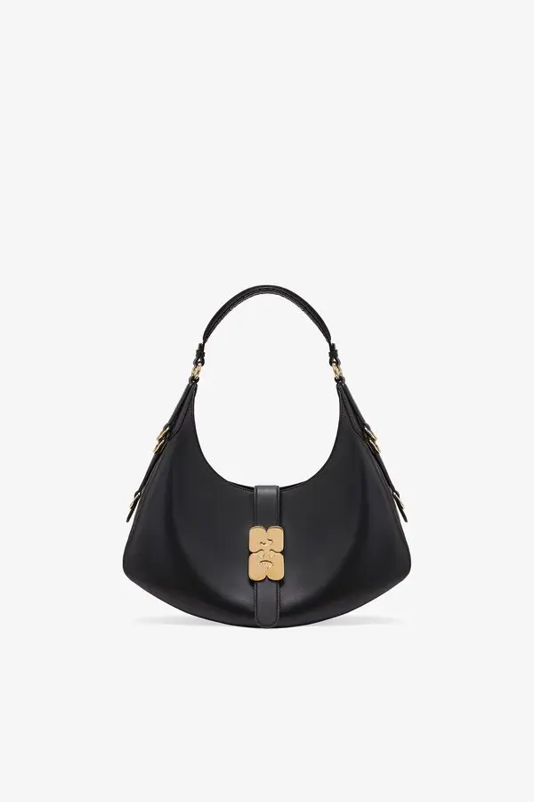 GANNI Small Kat Bag - Black