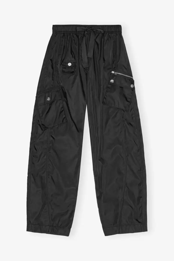 GANNI Pants - Black