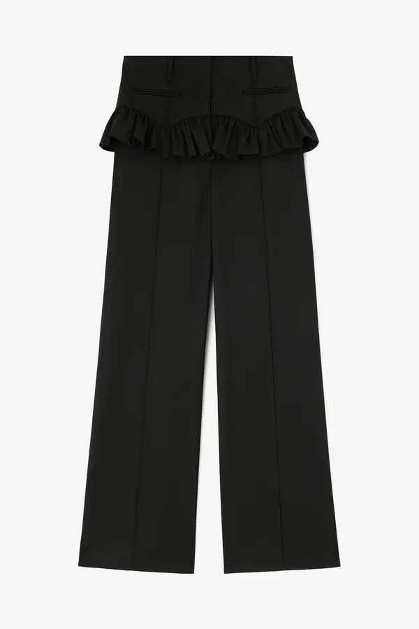 GANNI Pants - Black