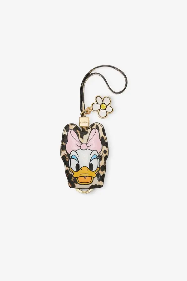 GANNI X Disney Daisy Duck Leopard Key Bell - Brown