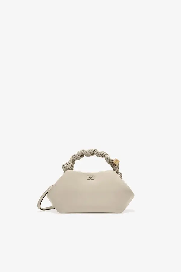GANNI Light Small Bou Bag - Grey