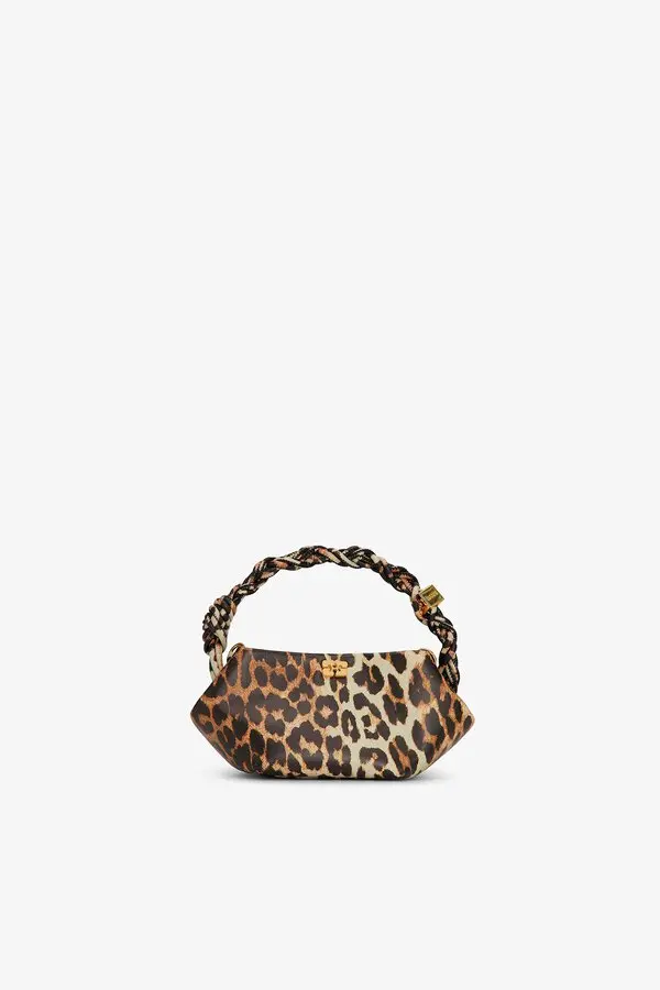 GANNI Leopard Mini Bou Bag - Mixed
