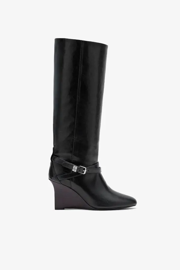 GANNI Kat High Boot - Black