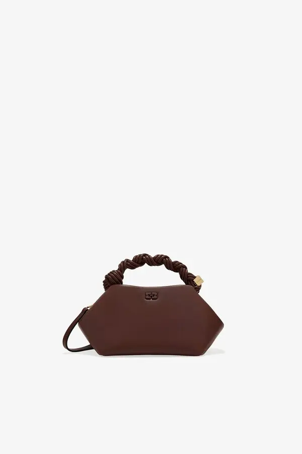 GANNI Small Bou Bag - Brown