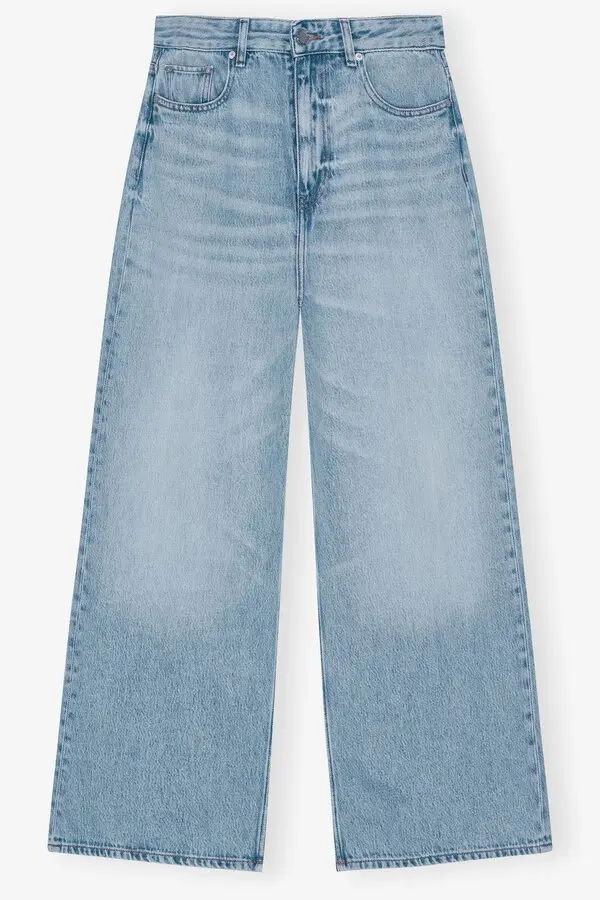 GANNI Wide-leg Jeans