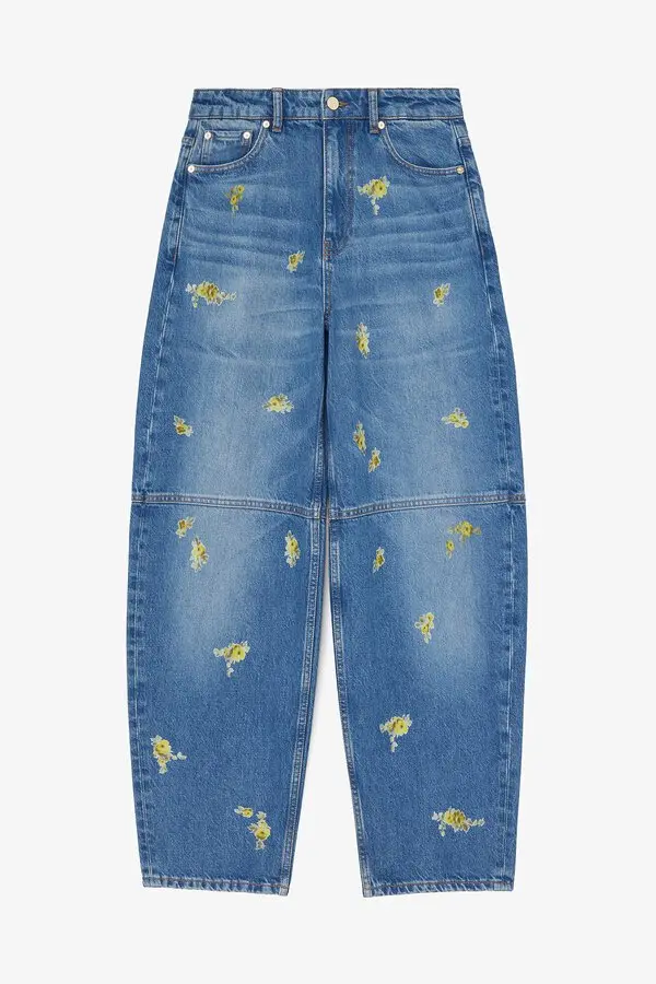 GANNI Stary Jeans - Blue