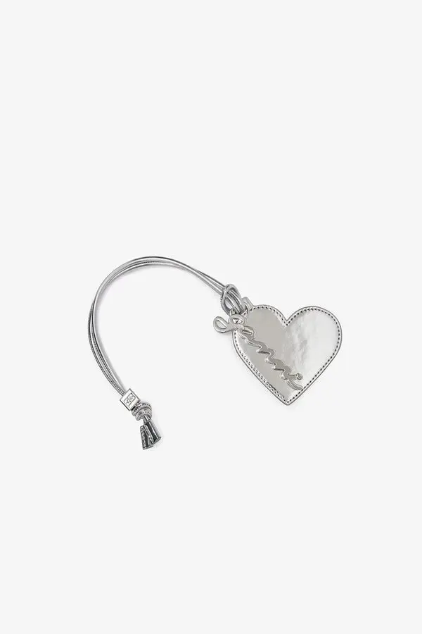 GANNI Bou Heart Mirror - Silver