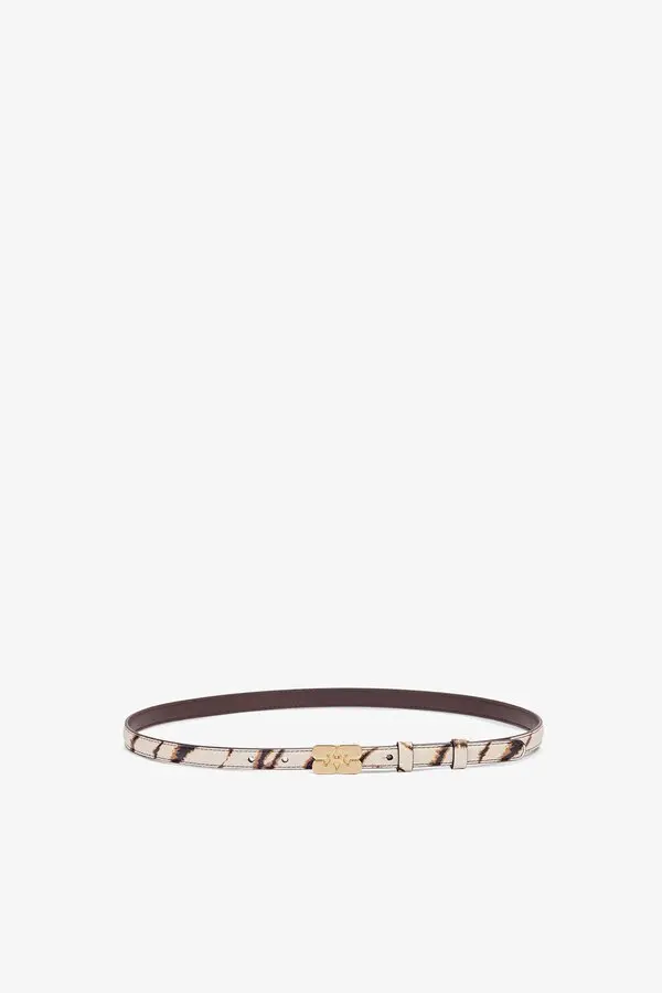 GANNI Kat Belt - White