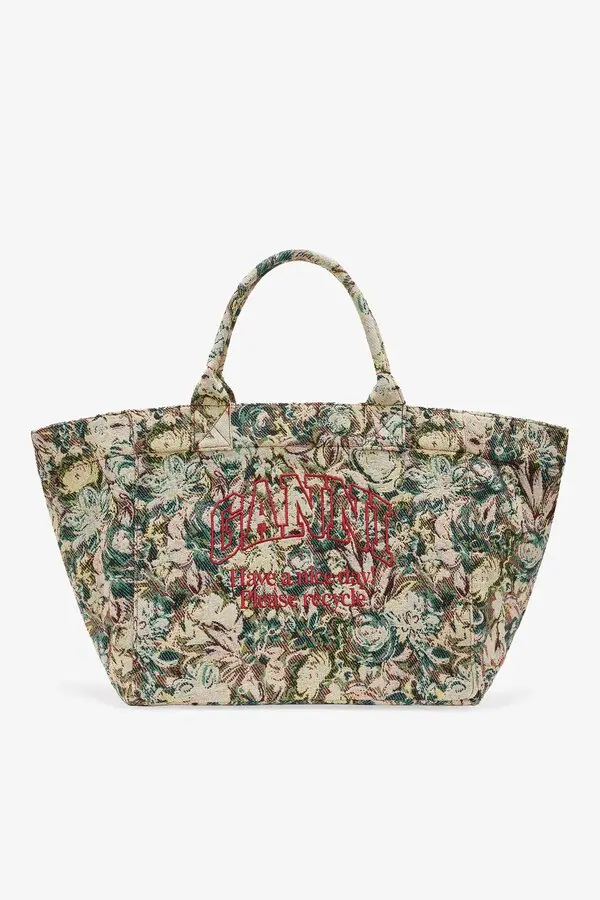 GANNI Tapestry Xxl Tote