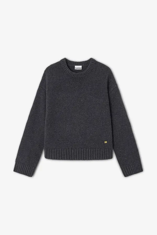 GANNI Wool-blend Sweater - Mixed