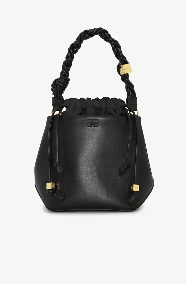 GANNI Bou Bucket Bag - Black