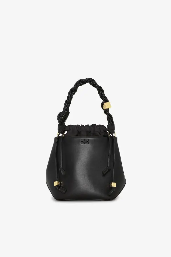 GANNI Bou Bucket Bag - Black