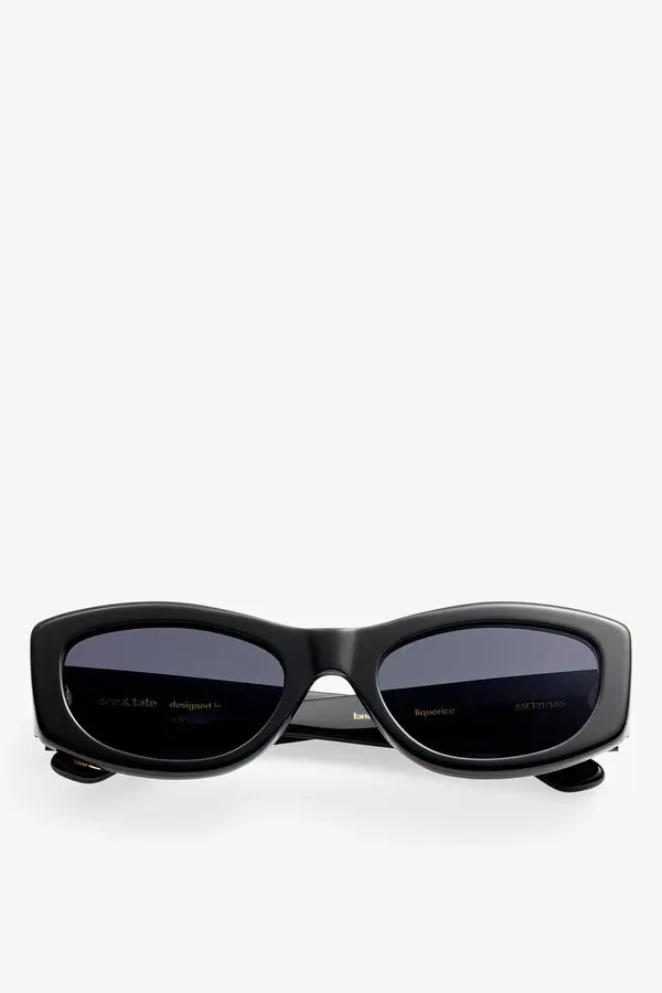 GANNI X Ace & Tate Lana Sunglasses - Black