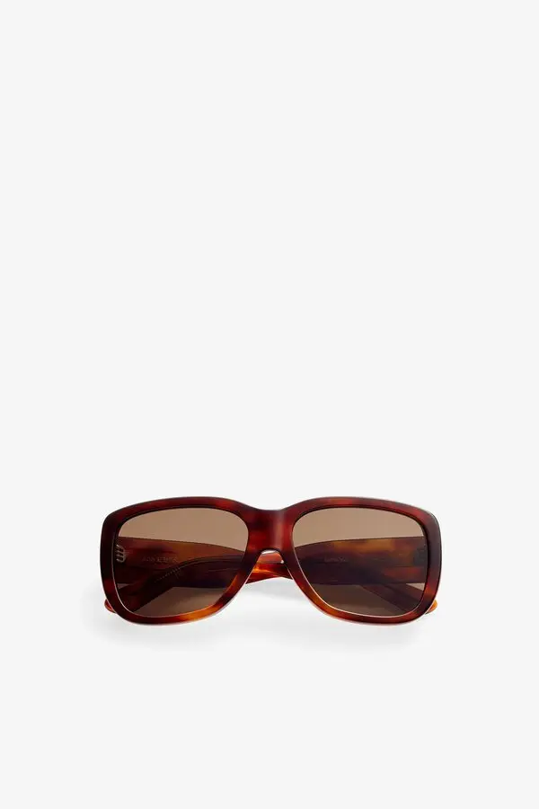 GANNI X Ace & Tate Antonio Sunglasses - Beige