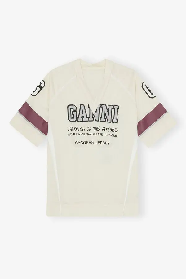 GANNI Oversized T-shirt - White
