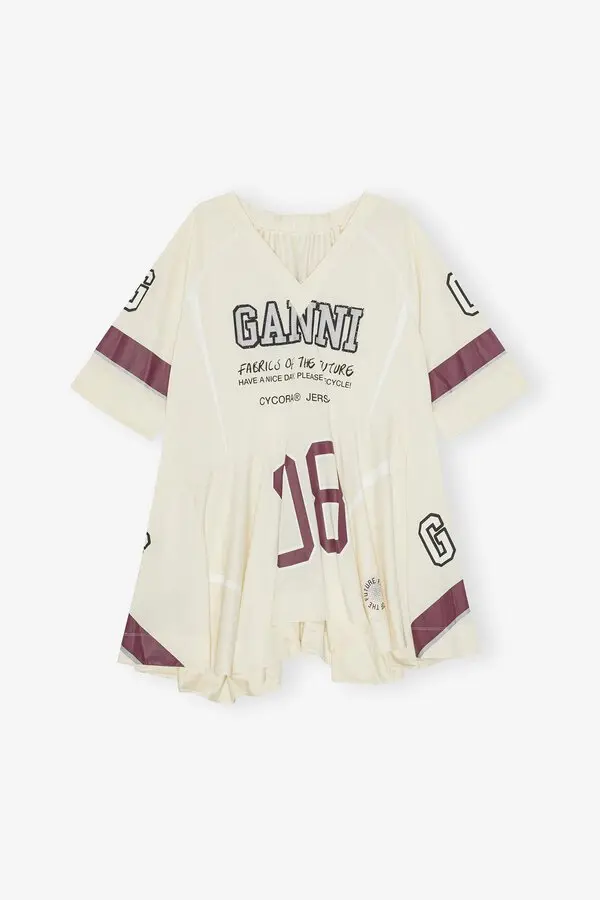 GANNI Oversized Mini Dress