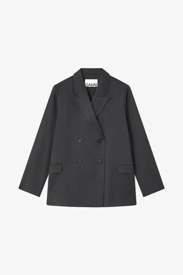GANNI Double-breasted Blazer
