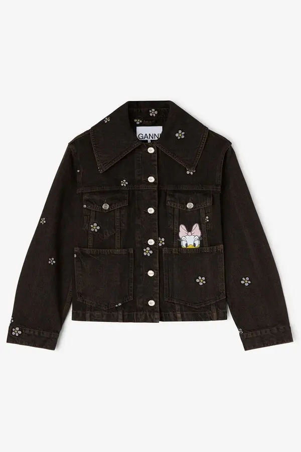 GANNI X Disney Daisy Duck Denim Jacket