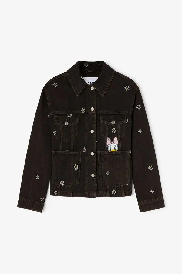 GANNI X Disney Daisy Duck Denim Jacket