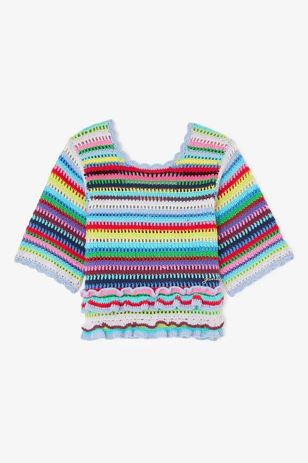 GANNI Top - Mixed