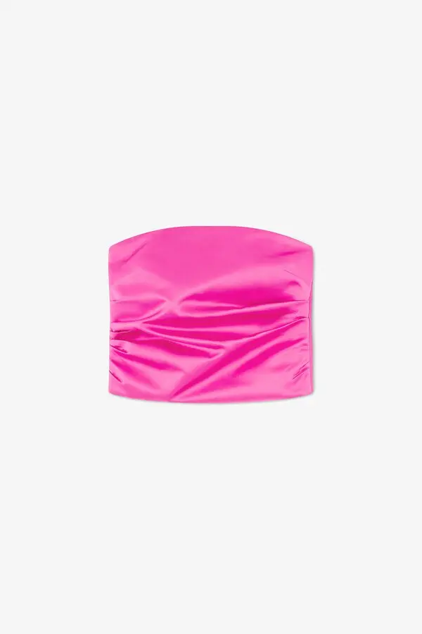 GANNI Top - Pink