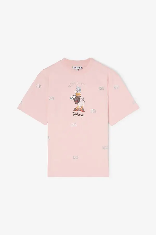 GANNI X Disney Daisy Duck T-shirt - Pink