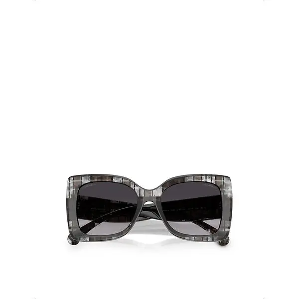 Chanel Ch5555 Square-frame Sunglasses - Black