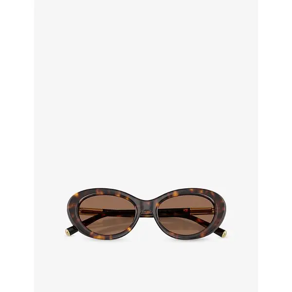 Dolce & Gabbana Dg4519 Round-frame Tortoiseshell Sunglasses - Brown