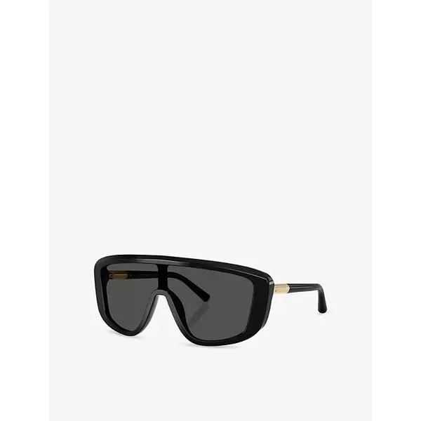 Dolce & Gabbana Rectangle-frame Sunglasses - Black