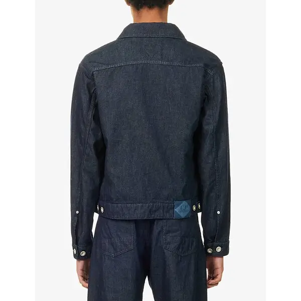 C.P. COMPANY Classic-collar Patch-pocket Jacket