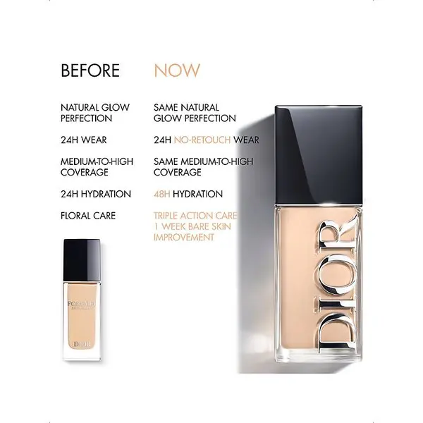 Dior Forever Skin Glow Foundation Spf 25 30ml - 2.5w