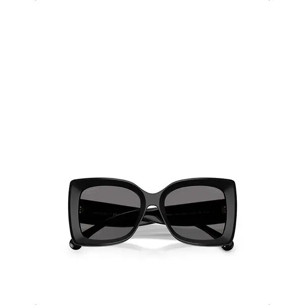 Chanel Ch5555 Square-frame Sunglasses - Black