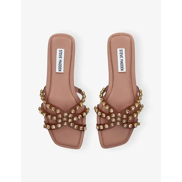 Steve Madden Loretto 766 Faux-leather Sandals - Brown