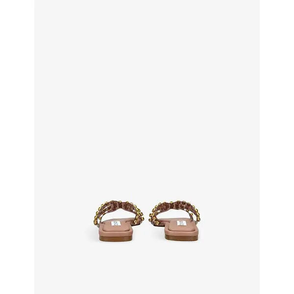 Steve Madden Loretto 766 Faux-leather Sandals - Brown