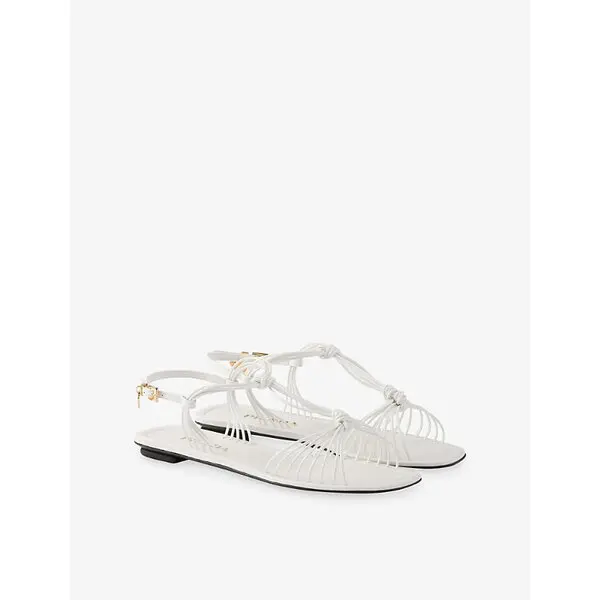 Prada Patent Leather Sandals