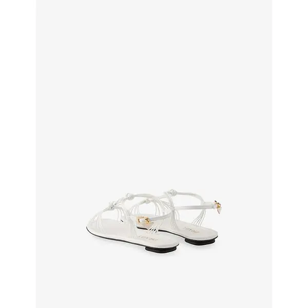 Prada Patent Leather Sandals
