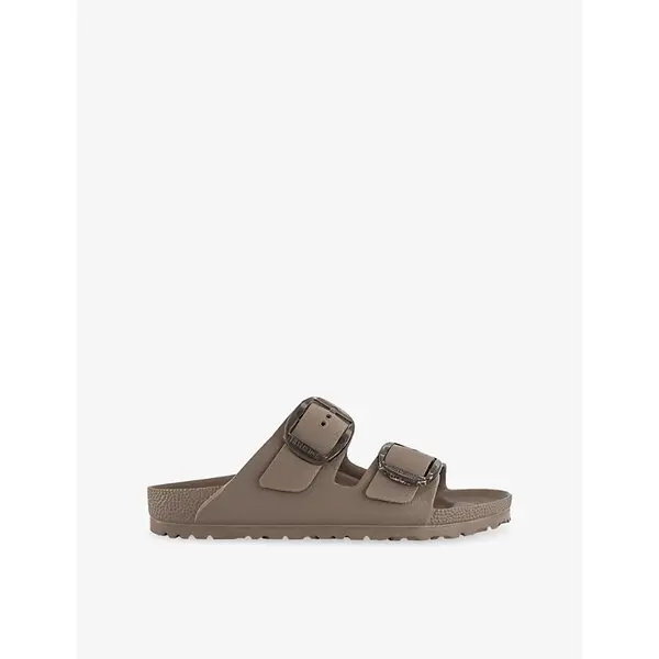 BIRKENSTOCK Arizona Big-buckle Rubber Sandals - Gray Taupe Eva