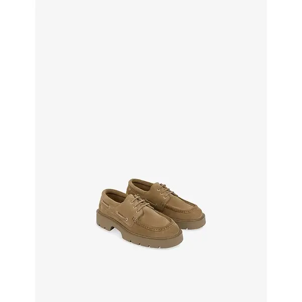 Sandro Suede Boat Shoes