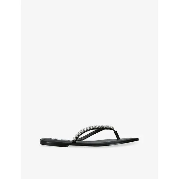 Steve Madden Kustom 001 Embellished Woven Sandals